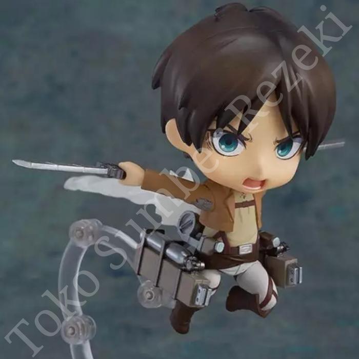 Jual Action Figure Eren Yeager Levi Nendoroid Miniature Attack On Titan ...