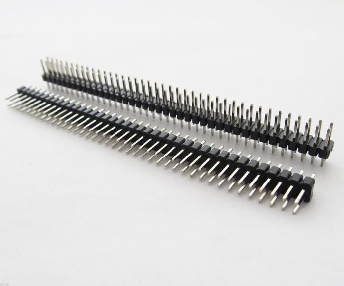 Promo Pin Header Double Male ( DUAL ROW 2X40 2.54MM ) - Kota Surabaya ...