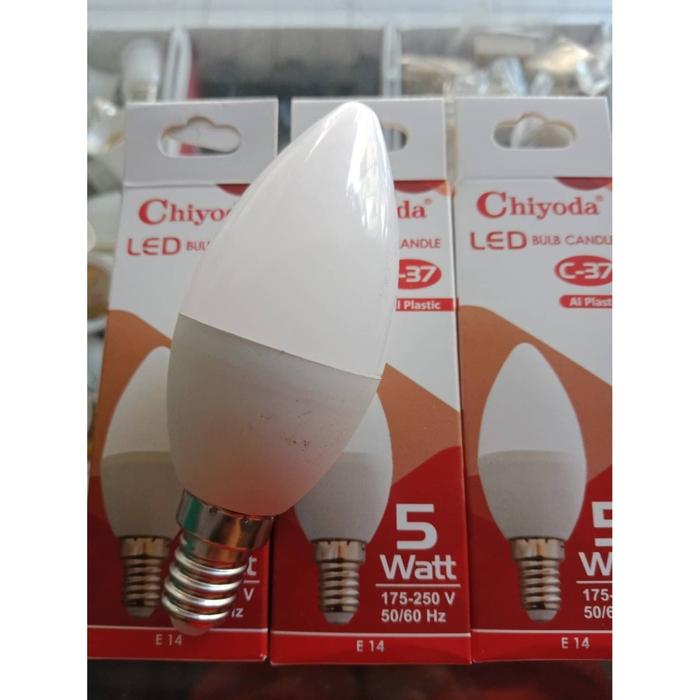Jual LAMPU CANDLE LED CHIYODA E14 LAMPU JANTUNG LED CHIYODA 5WATT WARMWHITE - Jakarta Barat ...