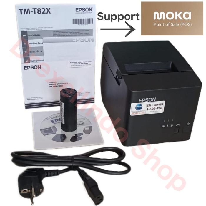Jual PRINTER THERMAL EPSON TM-T82X TMT82X ETHERNET LAN RJ45 DAN RJ11 ...