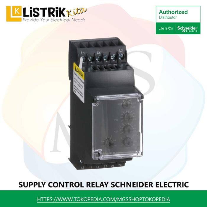 Promo SCHNEIDER MULTIFUNCTION PHASE CONTROL RELAY 194.528VAC - RM35TF30 ...
