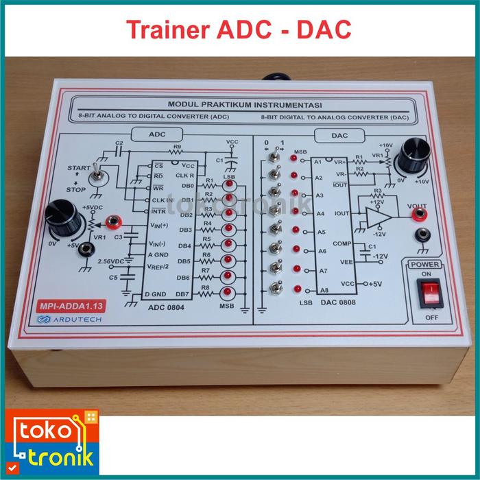 Jual Trainer ADC DAC Praktikum Sinyal Analog Digital - Kab. Bantul ...