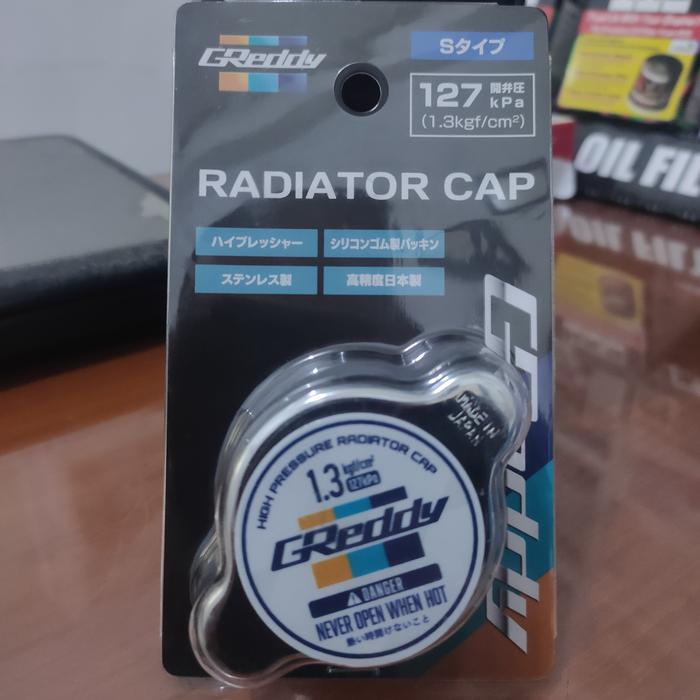 Jual GReddy radiator cap 1.3 kg/cm Civic turbo, CRV turbo, Accord turbo ...