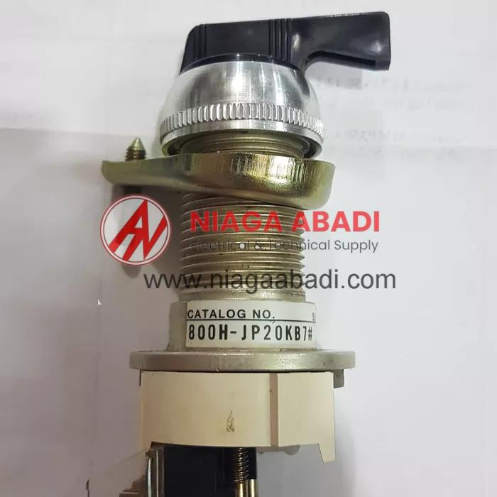 Jual Allen Bradley Selector Switch Actuator Hazardous UL 800H-JP20KB7 ...