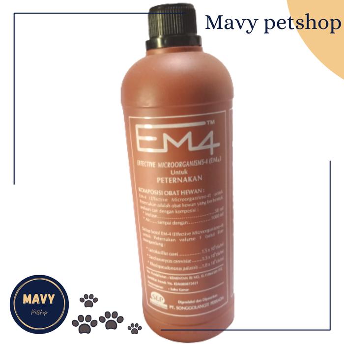 Jual EM4 PETERNAKAN 1 LITER UNTUK KESEHATAN TERNAK SAPI KAMBING AYAM ...
