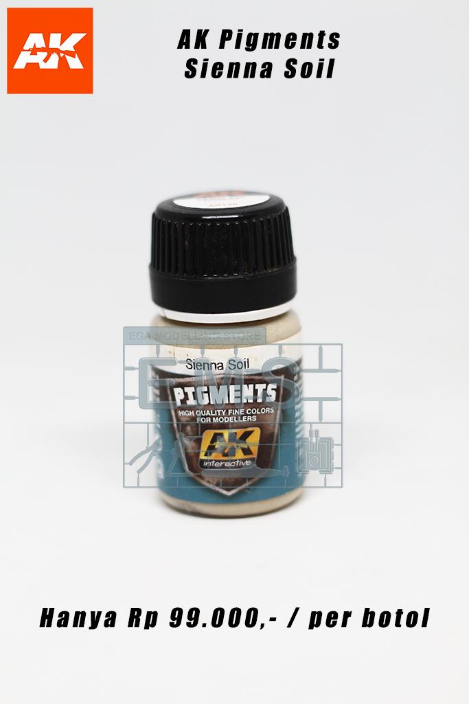 Jual AK Pigments / AK140 Sienna Soil / Diorama Supplies / Gunpla / Military - Jakarta Selatan ...