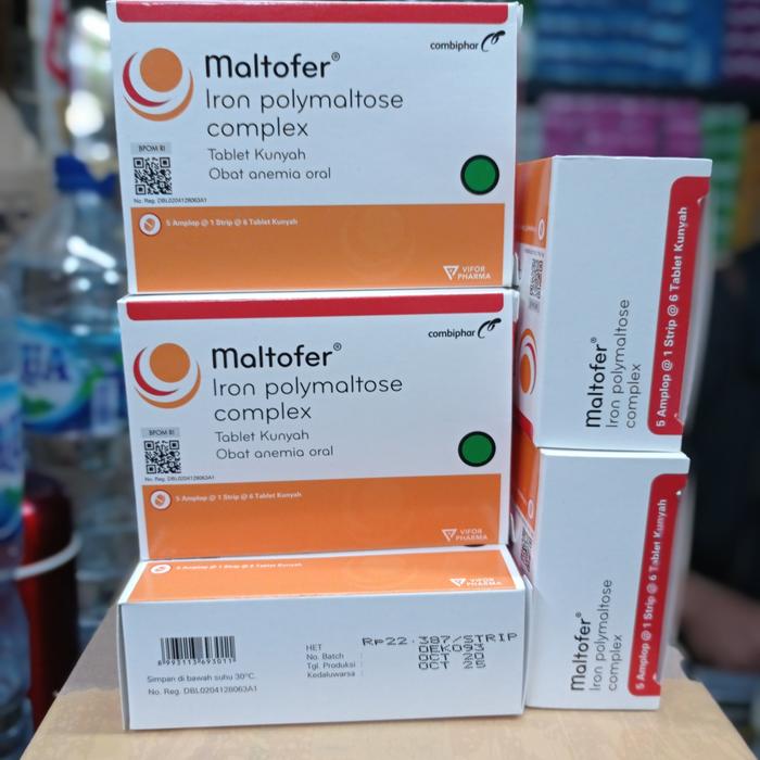 Jual Maltofer Tablet Kunyah box isi 30 tablet - Jakarta Timur - APOTIK ...