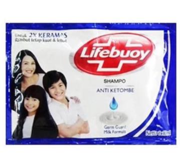 Jual Lifebuoy Shampo Anti Ketombe [10 ml /480 sachet/1 karton ] Biru ...