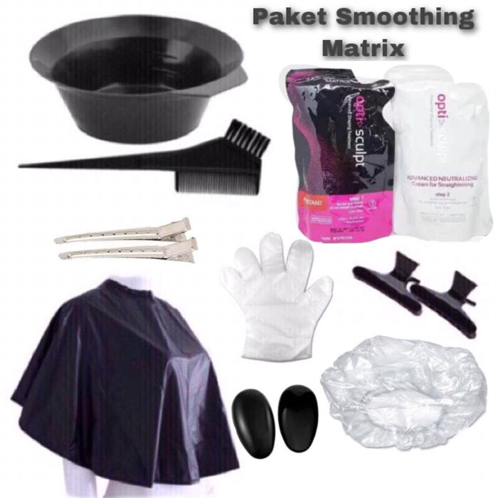 Jual PAKET SMOOTHING MATRIX SCULPT PINK LENGKAP / PELURUSAN MATRIX ...