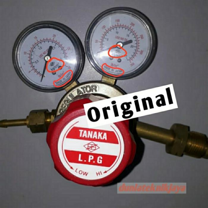 Jual Regulator LPG / propane merek Tanaka made in Japan Dijamin ...