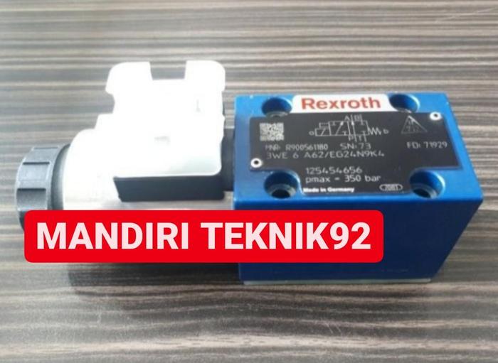 Jual Solenoid Valve "Rexroth" 3WE 6 A62/EG24N9K4 - Jakarta Barat ...