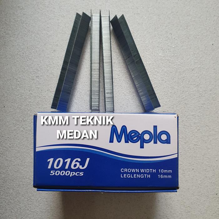 Jual PAKU STAPLES 16MM TIPE U 1016J MEPLA AIR NAILER 1016 PAKU TEMBAK ...