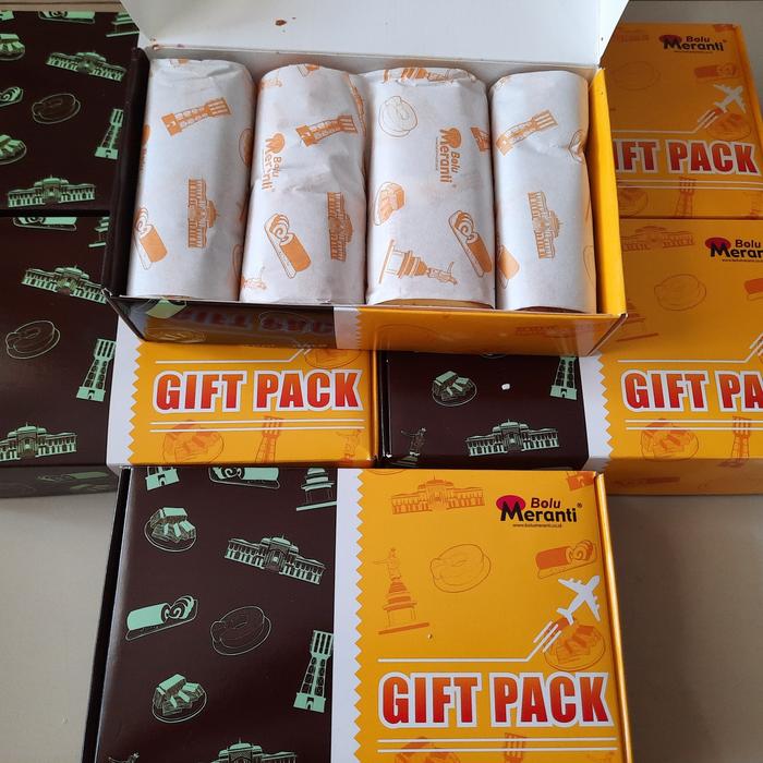 Jual khas medan bolu meranti gift pack 4 rasa bolu - Jakarta Utara ...