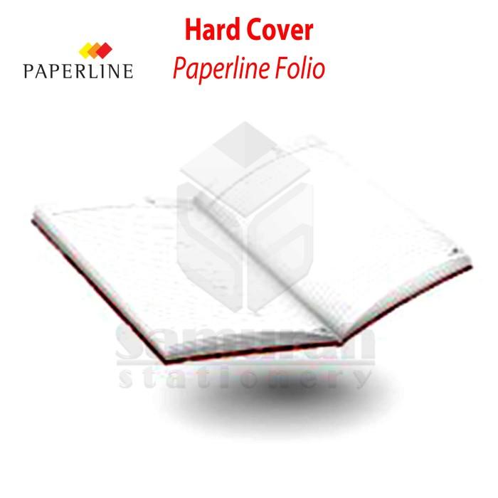 Jual Buku Hard Cover Paperline Folio Isi 300 Lembar / Buku F4 Ppl ...