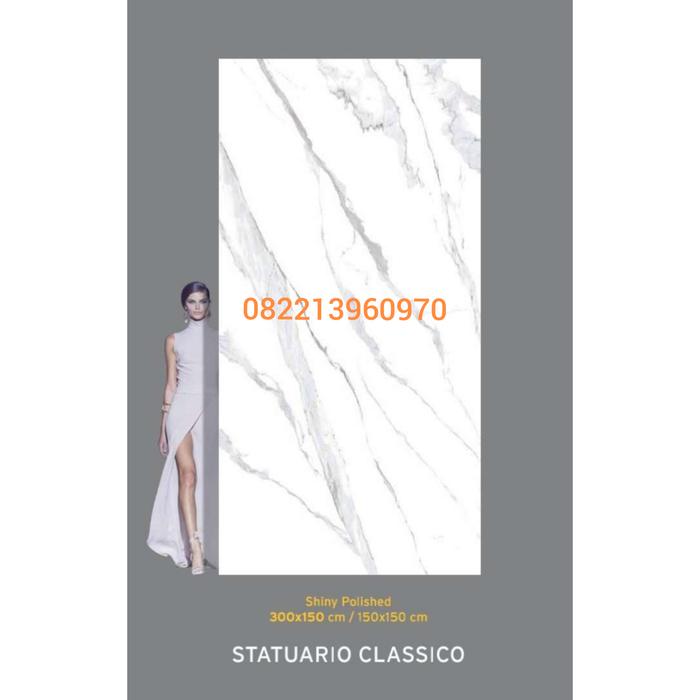 Jual Granit Quadra Statuario Classico 300x150 - Kab. Tangerang - CV ...
