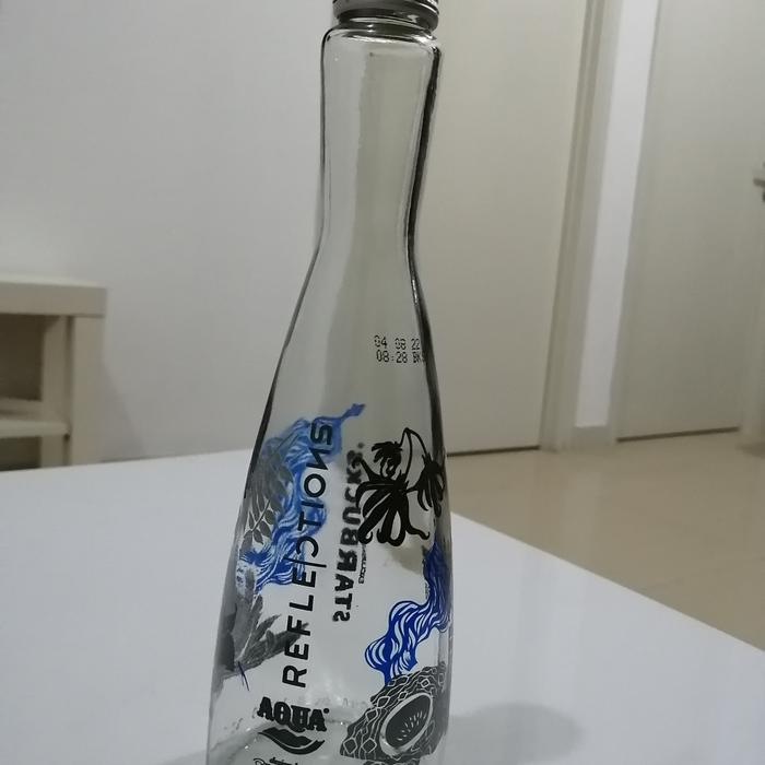 Jual botol kaca aqua reflection starbucs kosong bekas - Jakarta Barat ...