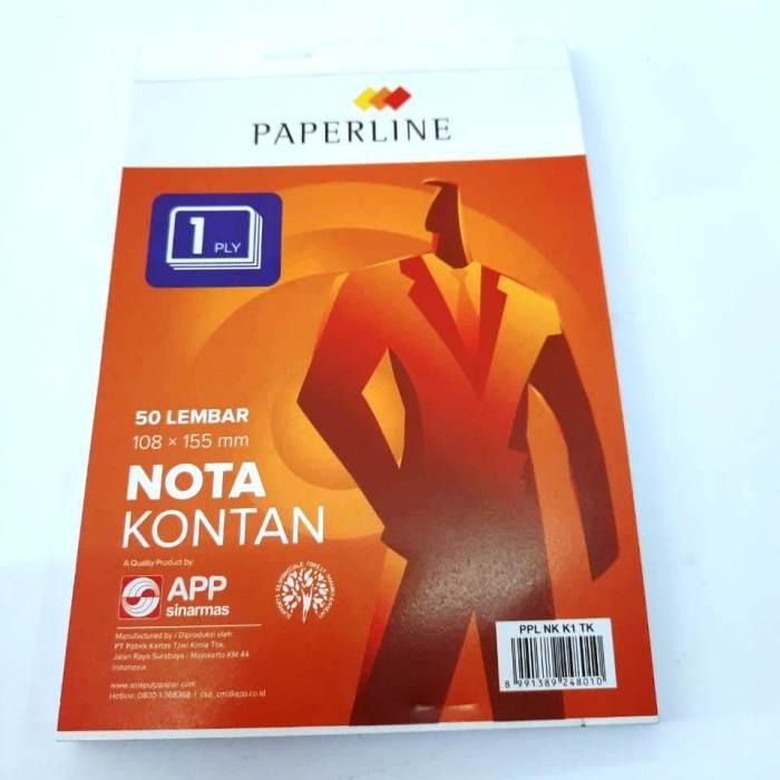 Jual Buku Nota Kontan K1 Kecil 1 Rangkap Paperline - Kota Cirebon - PD ...