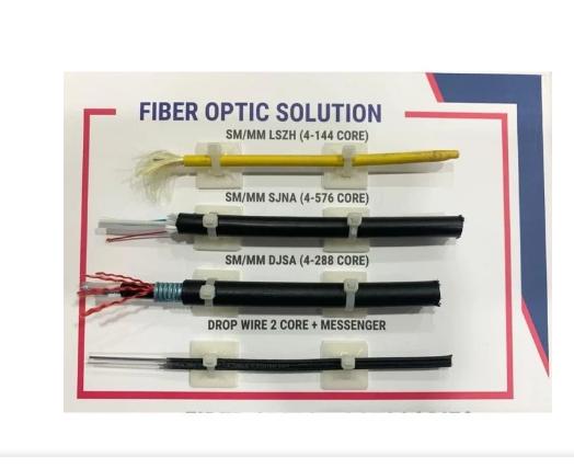 Jual LS FIBER OPTIC CABLE 12 CORE Multimode OM3 DJSA/ Double jacket ...
