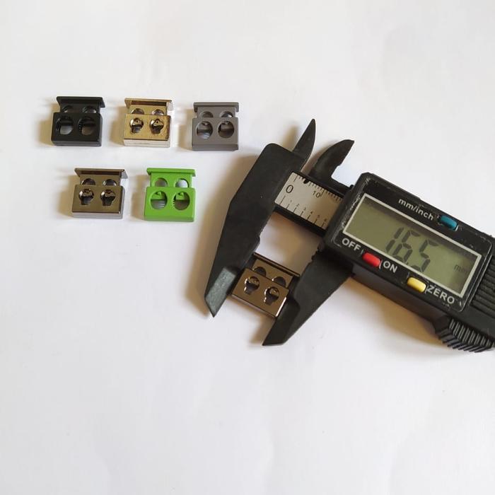 Jual stopper metal lock laces lock besi adjustable tali string model ...