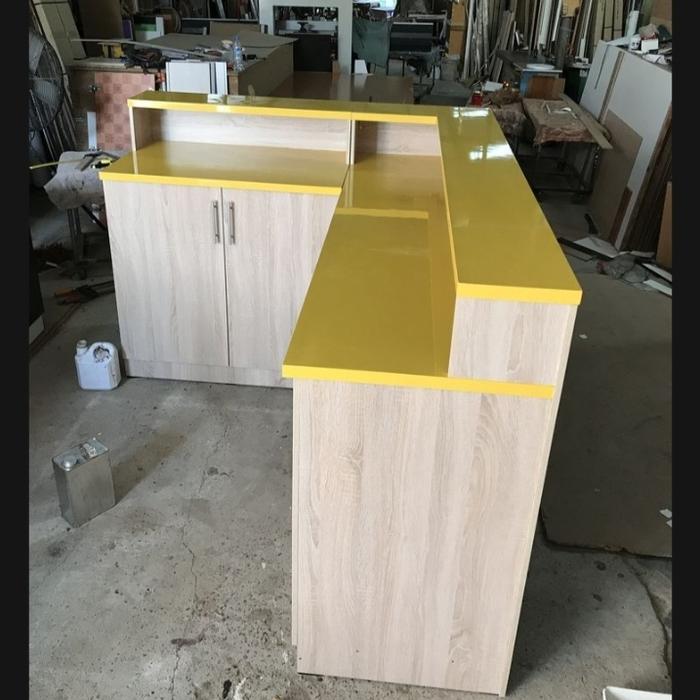 Jual Booth Meja Bar Shop kayu custom - Kota Bekasi - Suhar Berkah ...