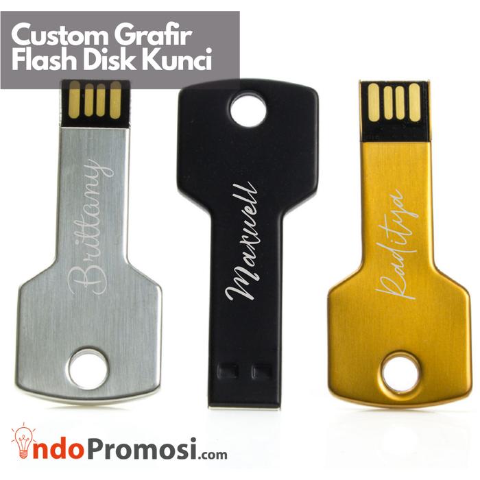 Jual Custom Grafir USB Kunci (SILVER) - 4GB s/d 16GB - Satuan / Grosir ...