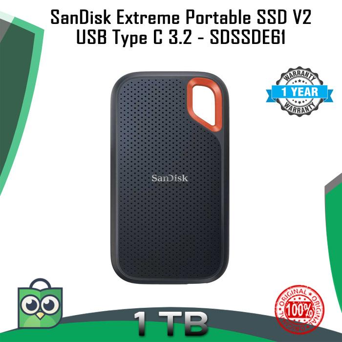 Jual Ssd External Hard Disk Eksternal Sandisk Extreme Portable V2 Usb ...