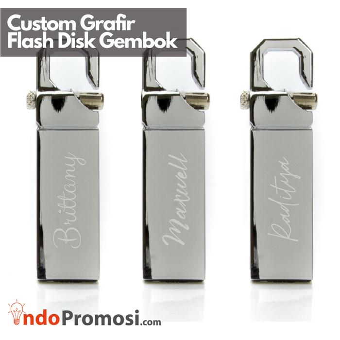 Jual Custom Grafir USB Padlock / Gembok - 4GB s/d 16GB - Satuan ...