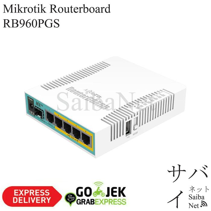 Jual Mikrotik Routerboard hEX PoE RB960PGS - Jakarta Utara - SaibaNet ...