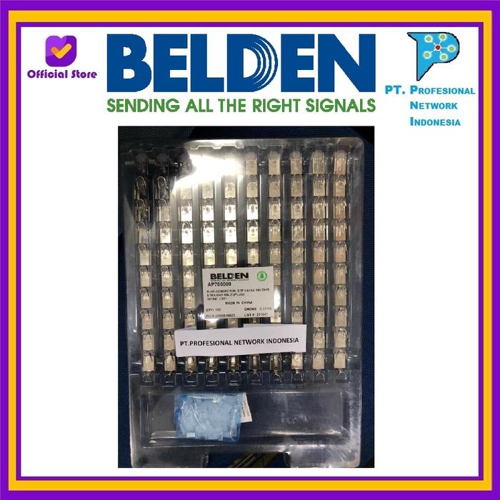 Promo Belden Connector STP Cat6a 10giga / Konektor Cat.6A / AP700009 ...