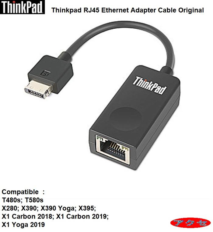 Jual Adapter Dongle Cable Lenovo Thinkpad RJ45 Ethernet Original ...