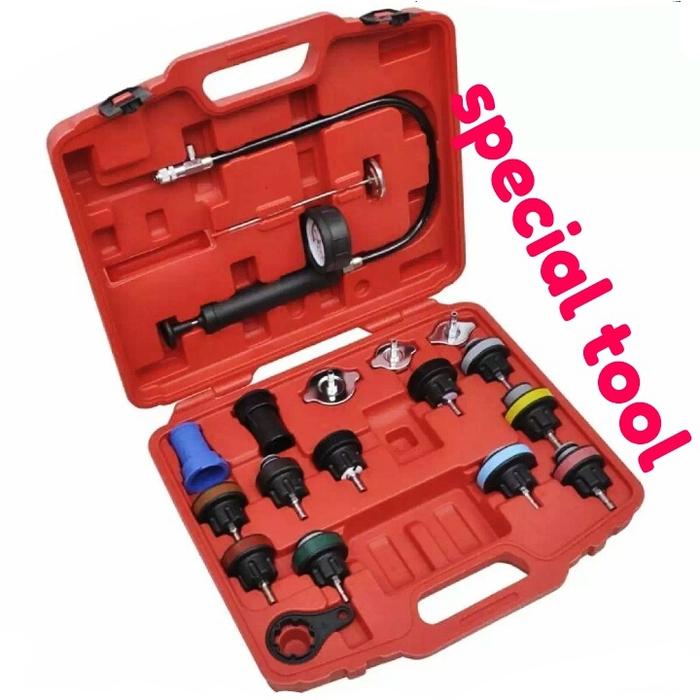 Jual Special Tool radiator cup pressure tester set 18pcs - Kab. Sleman ...
