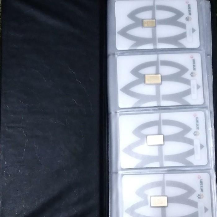 Jual Dompet Tempat Penyimpanan Antam Logam Mulia LM Emas Isi 48 kpg ...