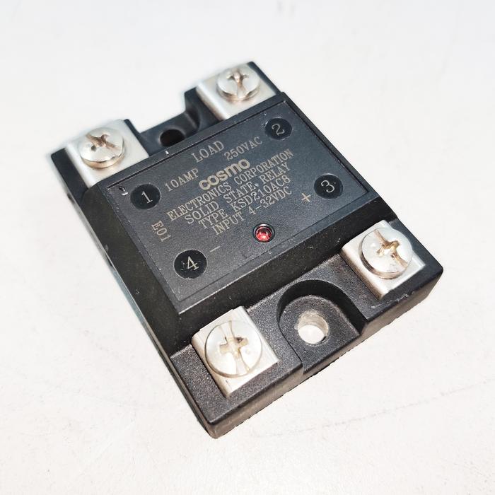Jual COSMO KSD210AC8 Solid State Relay SSR 10A 250VAC 4-32VDC - Kota ...