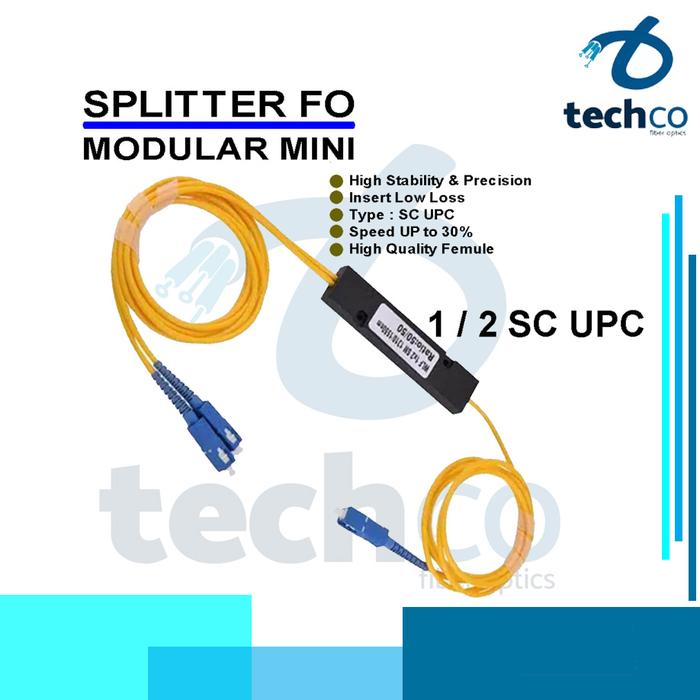 Jual passive splitter SC UPC 1:2 modular mini - Jakarta Barat - Tech co ...