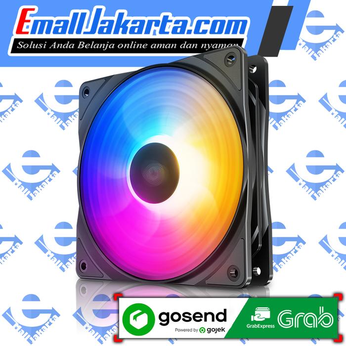 Jual DeepCool RF120 FS 3 Color LED RGB Fan Case Deep Cool RF 120 Kipas ...