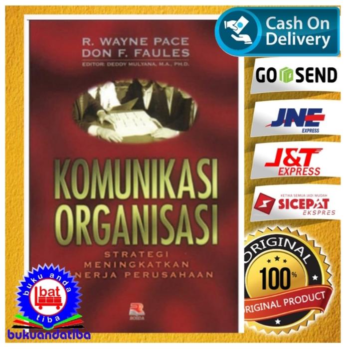 Jual Buku Komunikasi Organisasi - .wayne Pace/don F. Faules Di Seller ...