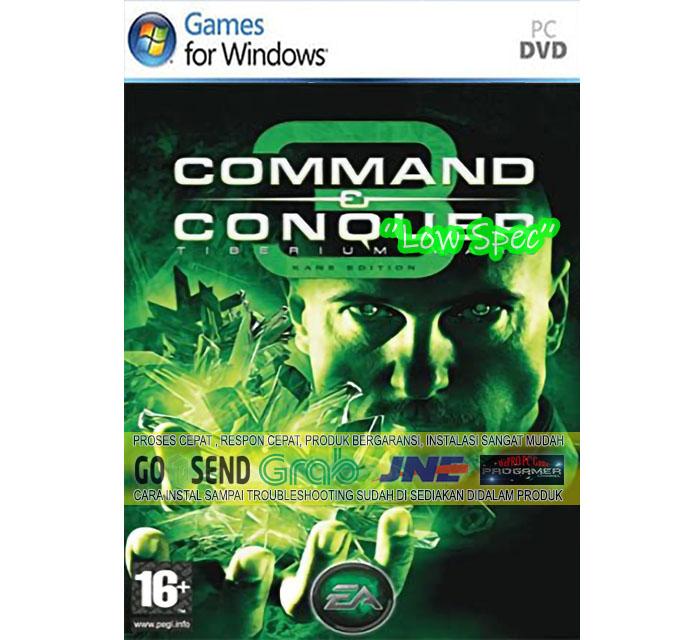 Jual COMMAND AND CONQUER 3 TIBERIUM WARS | CD DVD GAME | PC GAME ...