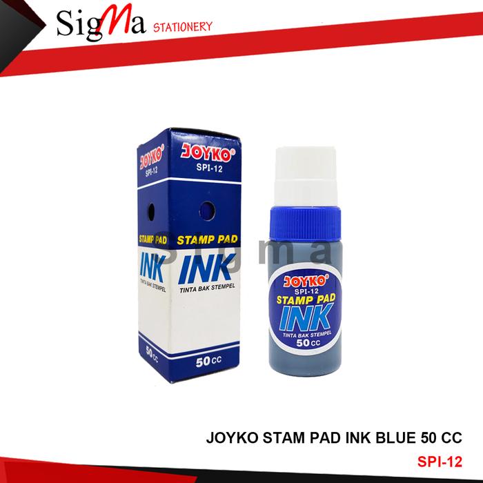 Jual Tinta stamp pad ink joyko SPI-13 SATUAN - Biru - Jakarta Utara ...