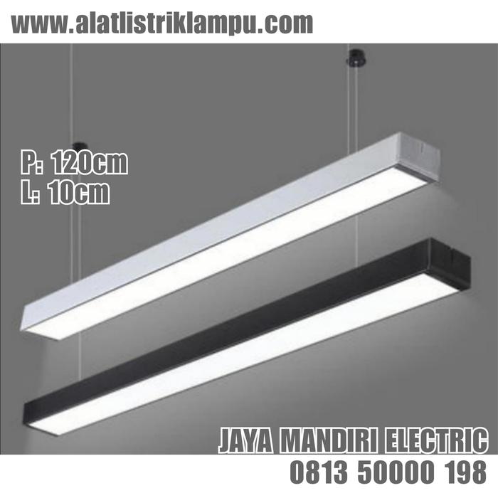 Jual LAMPU LED BALOK 45 WATT LED Kantor Office PLAFON GANTUNG OUTBOW ...