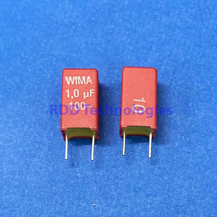 Jual WIMA Film Capacitor MKS2 Series 1uF/100V - Kab. Bandung - RDD-TECH ...