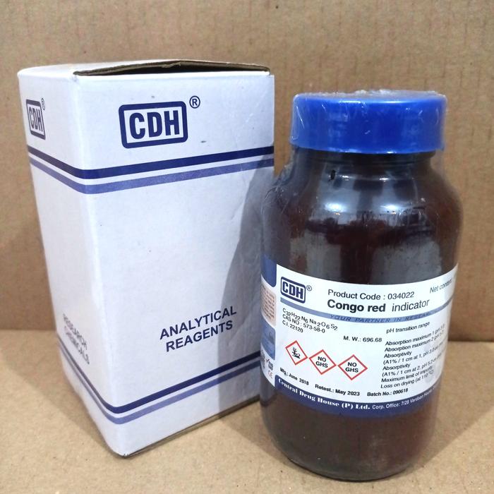 Jual Congo Red Indicator , 100g CDH - Kota Depok - Finne Lab | Tokopedia