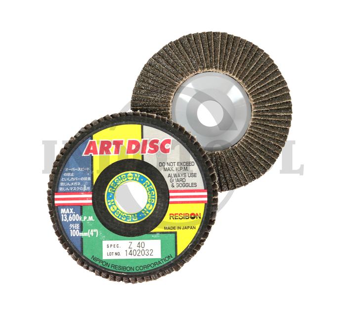 Jual MATA GERINDA AMPLAS SUSUN 4" / FLAP DISC, ART DISC Z-40 NIPPON ...