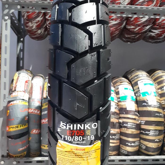 Jual Ban SHINKO E705 Trail Master 110.80.19 Front For Ring 19 Dual ...