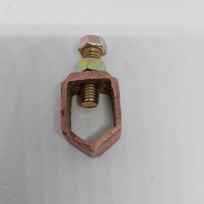 Jual klem for root 5/8" material grounding / clamp cincin penangkal ...