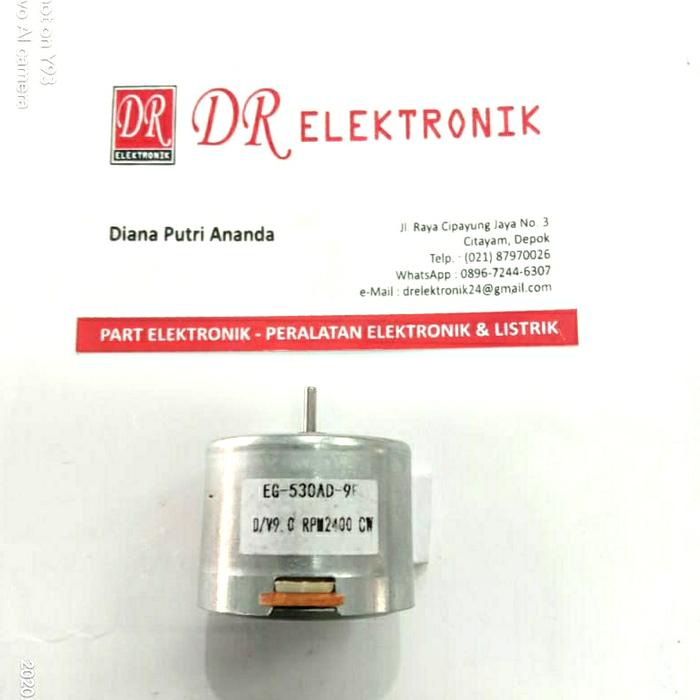 Jual Motor Dinamo DC 2400rpm 2400 rpm CW 9 V 9v 9volt 9 volt - Kota ...