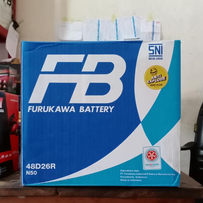 Jual Aki mobil / aki basah furukawa battery N50 / 48d26r 12v 50ah indomobil - Kota Bandung - YS ...