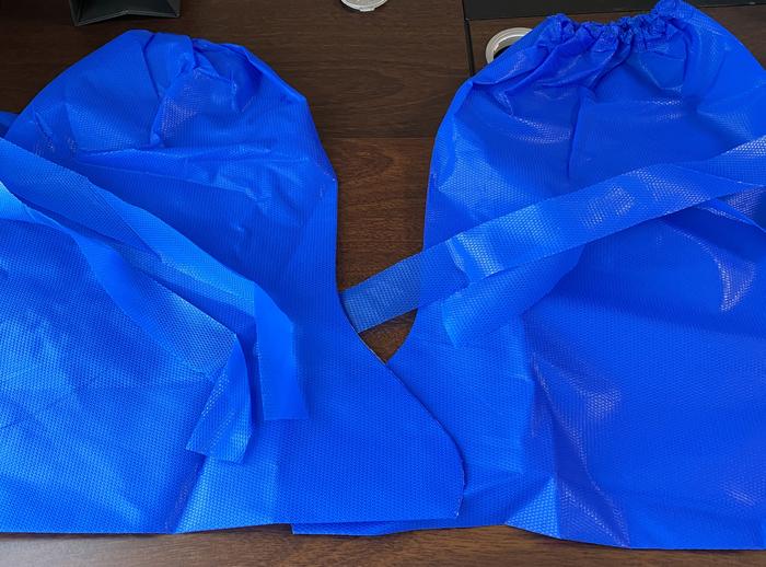 Jual Cover sepatu APD Medis Alat pelindung diri Alas kaki sarung kaki ...