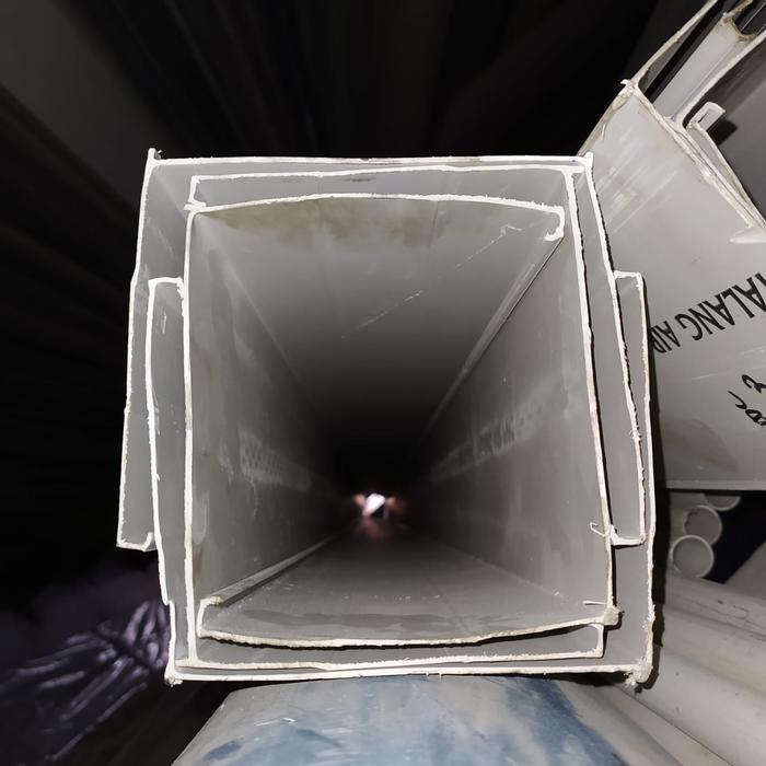 Jual Talang segi pvc plastik 6" inch - Kota Medan - tb andalas | Tokopedia