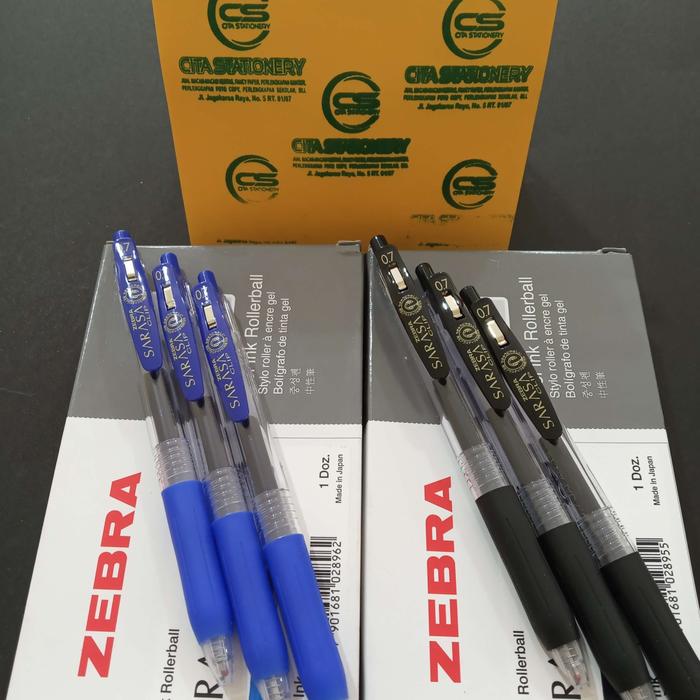 Jual Gel Pen SARASA CLIP/ Pulpen Gel SARASA/Pulpen Zebra SARASA Pena ...