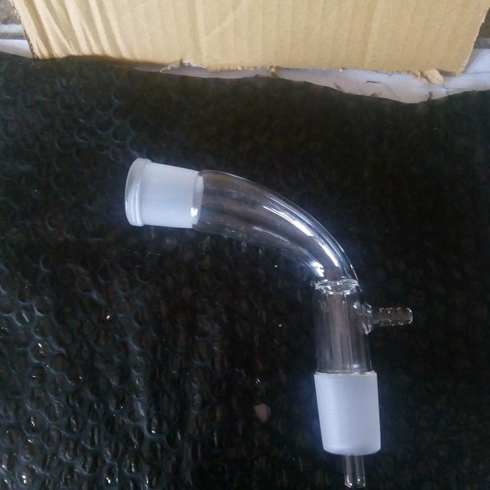 Jual conector along, konektor bengkok destilasi pyrex - Kab. Bandung ...